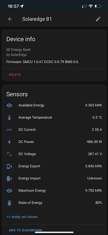 Custom Component solaredge-modbus-multi - Custom Integrations - Home ...