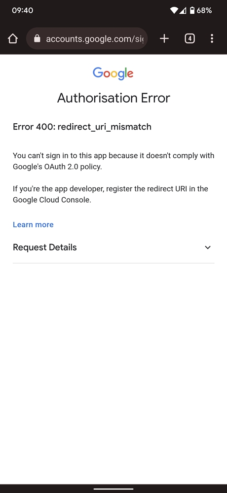 Nest authority errors - Configuration - Home Assistant Community