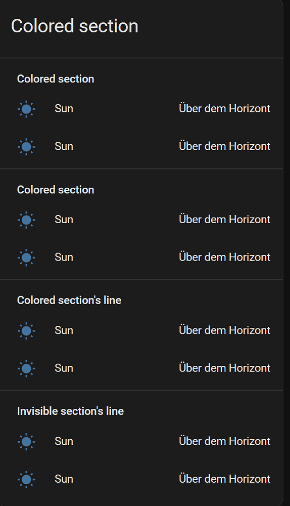Card mod: entity card type: section - Frontend - Home Assistant Community