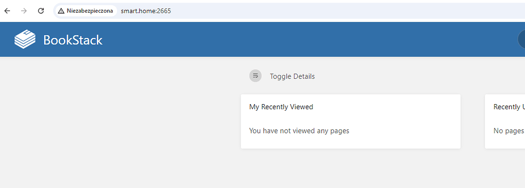 Bookstack embedded into dashboard - Configuration - Home Assistant Community