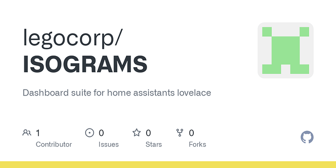 ISOGRAMS - Dashboard - Share your Projects! - Home Assistant Community