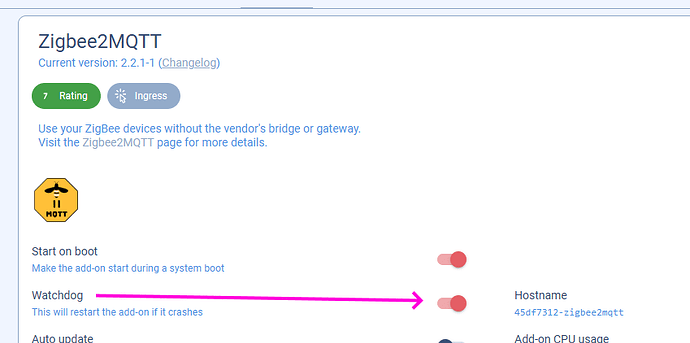 Zigbee2MQTT watchdog gives up? How to configure? - Zigbee - Home Assistant Community