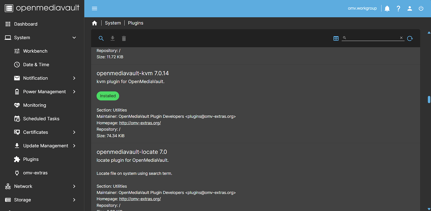 Installation of HA on OMV with the KVM plugin with HA in a VM - Installation - Home Assistant ...