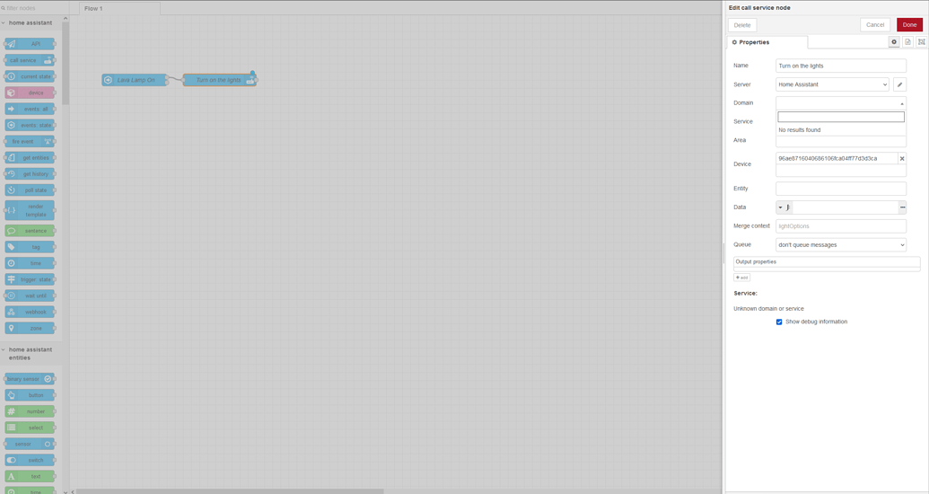 Nodered Domain Service Device Entity All Not Working Node Red Home Assistant Community