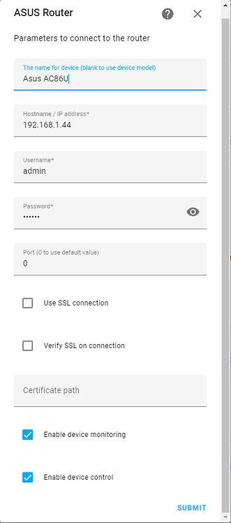 [Custom component] AsusRouter integration - Custom Integrations - Home ...