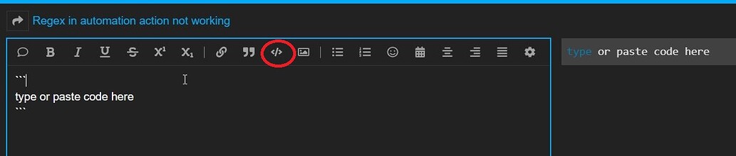 Regex in automation action not working - Configuration - Home Assistant Community
