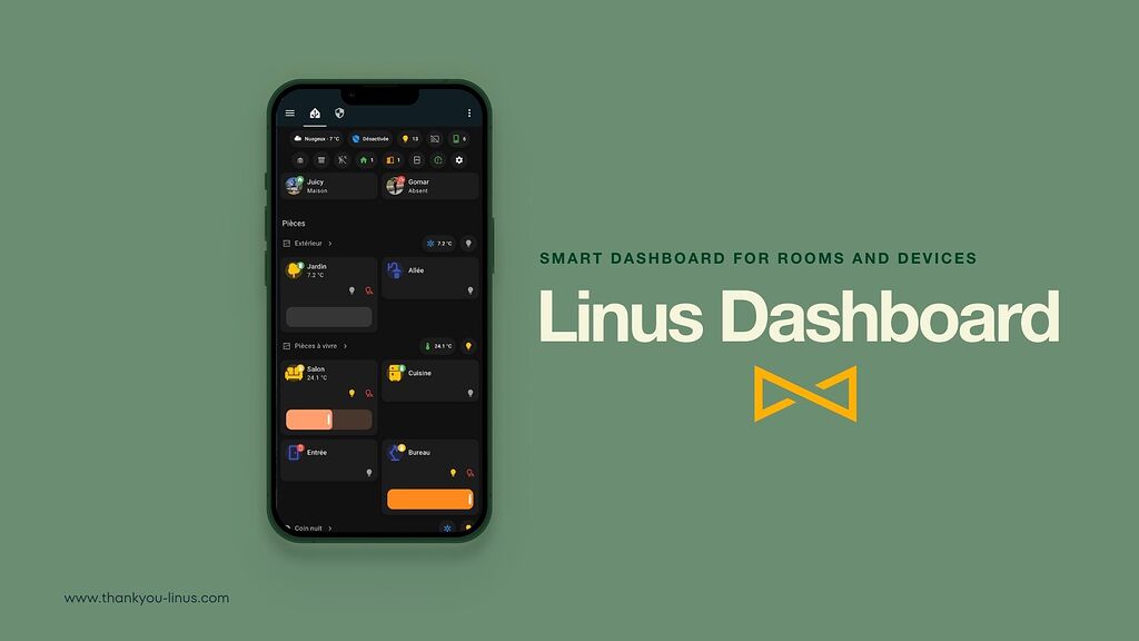 Linus Dashboard : Plug n Play Magic Dashboard with Smart Sections for ...
