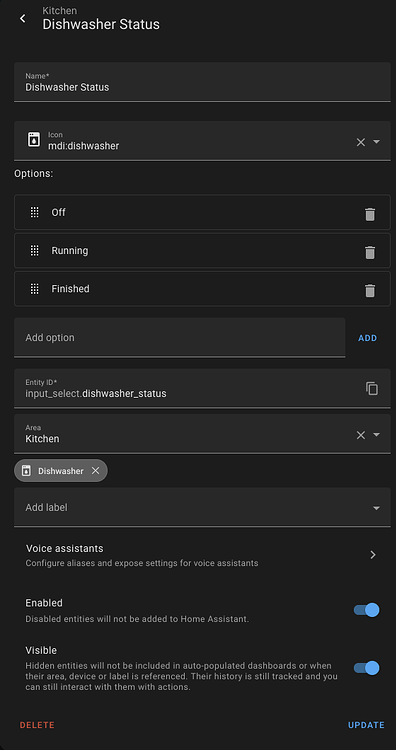 Template Sensor vs Input Select - Configuration - Home Assistant Community