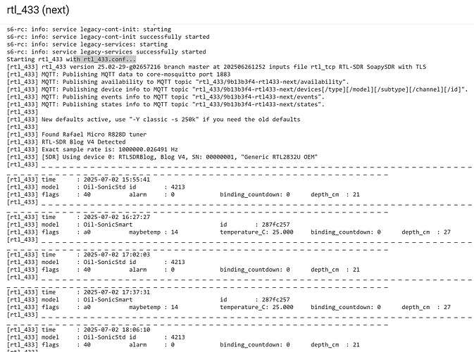 GUIDE (?) - setting up SDR-RTL with rtl_433 +autodiscover +MQTT some basic help needed. coffeee ...
