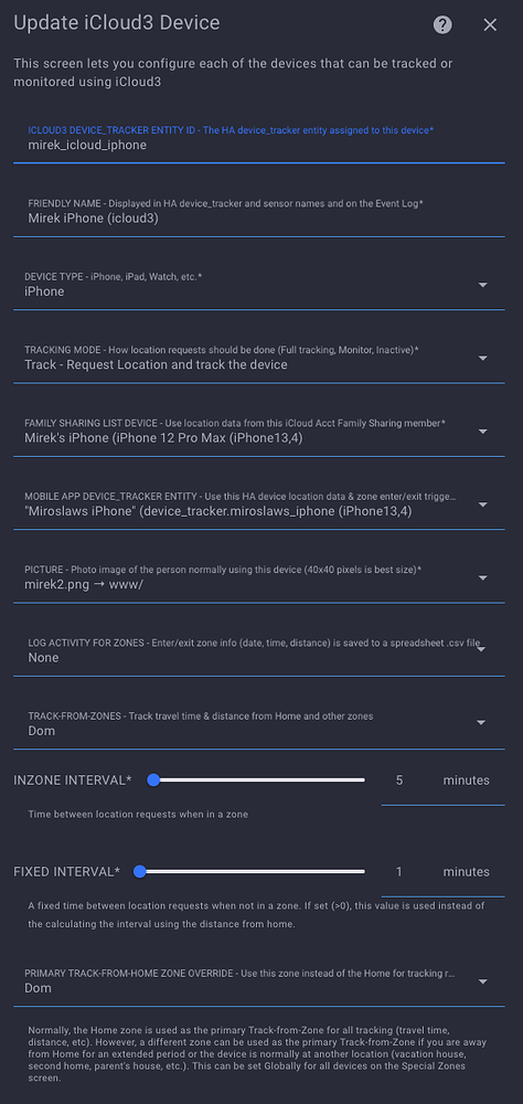 iCloud v3 / Home Assistant Companion App / Life360 - Configuration ...