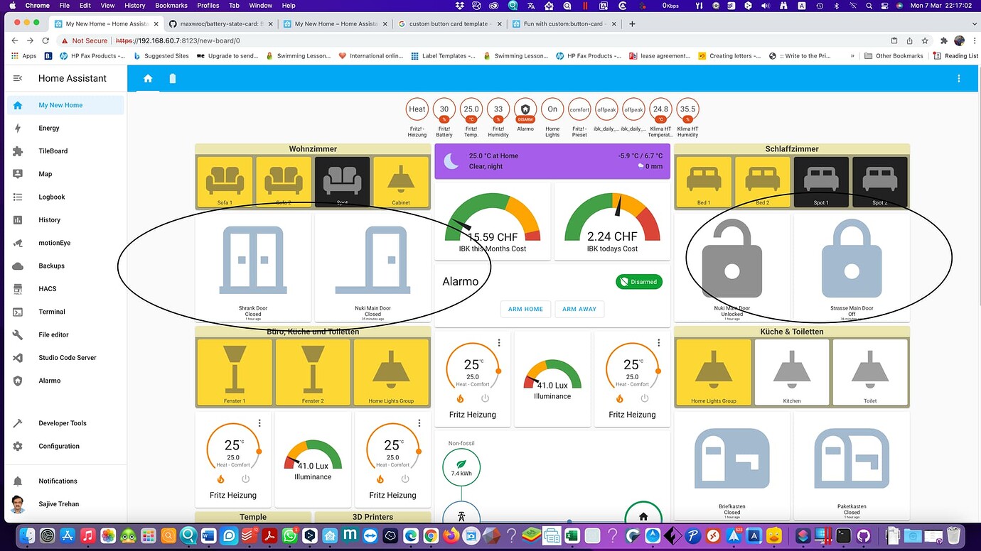 Fun with custom:button-card - Lovelace & Frontend - Home Assistant ...