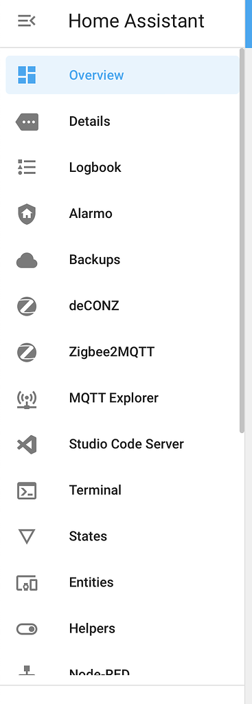 Feature Request Sidebar State Stored On Backend Feature Requests Home Assistant Community