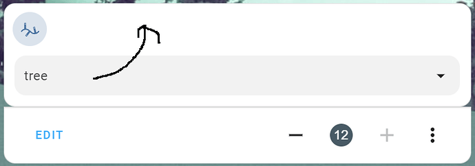 Possible to make the tile card + dropdown feature (for input selector ...