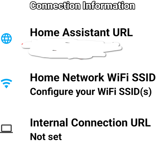 Home Assistant Url Internal Connection Not Working In Apps