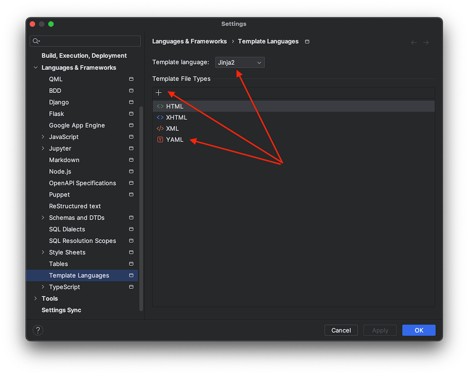 Jinja in YAML syntax highlighting in PyCharm Pro - Community Guides - Home Assistant Community
