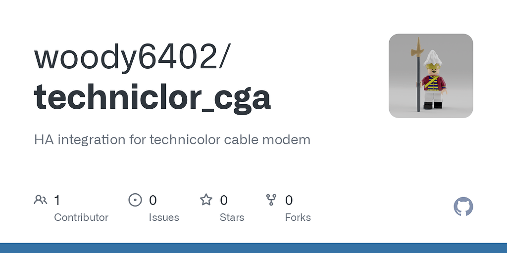 Technicolor CGA4233-EU basic integration - Custom Integrations - Home ...