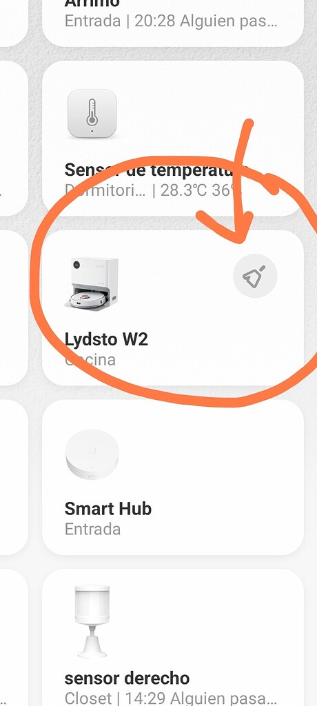 Is posible to make a button with another button inside like Mi Home ...