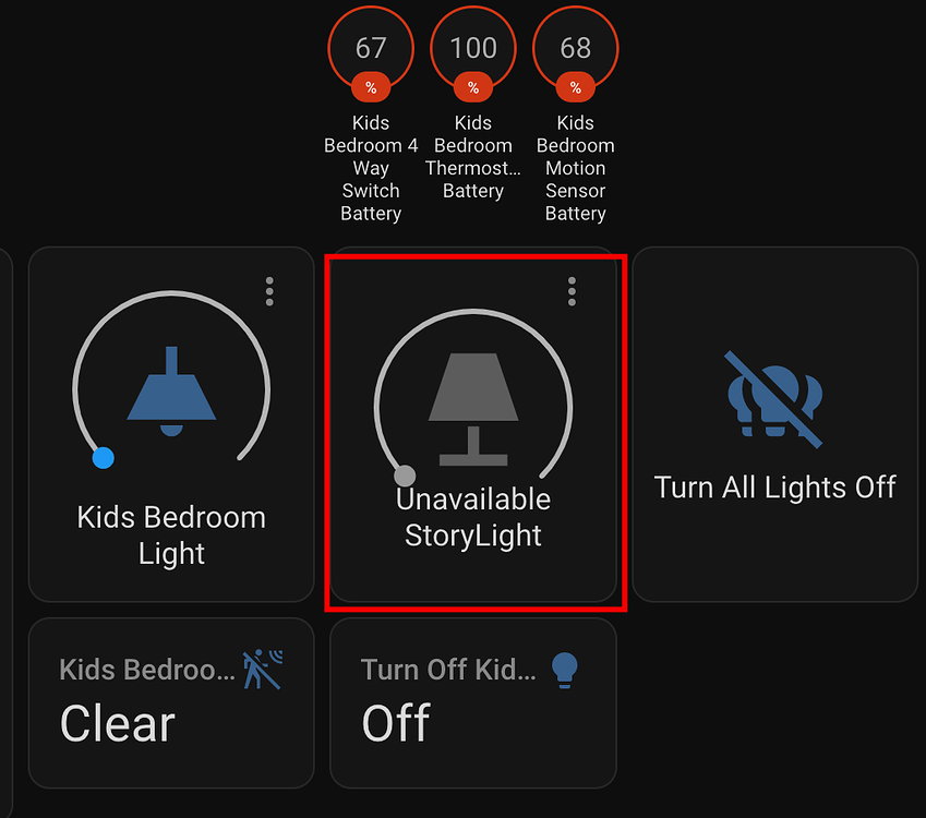 Why do certain lights go unavailable when other lights and switches ...