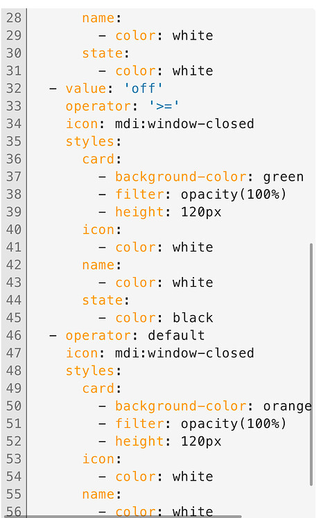 Custom Button Card - colour based on unavailable state - Frontend ...