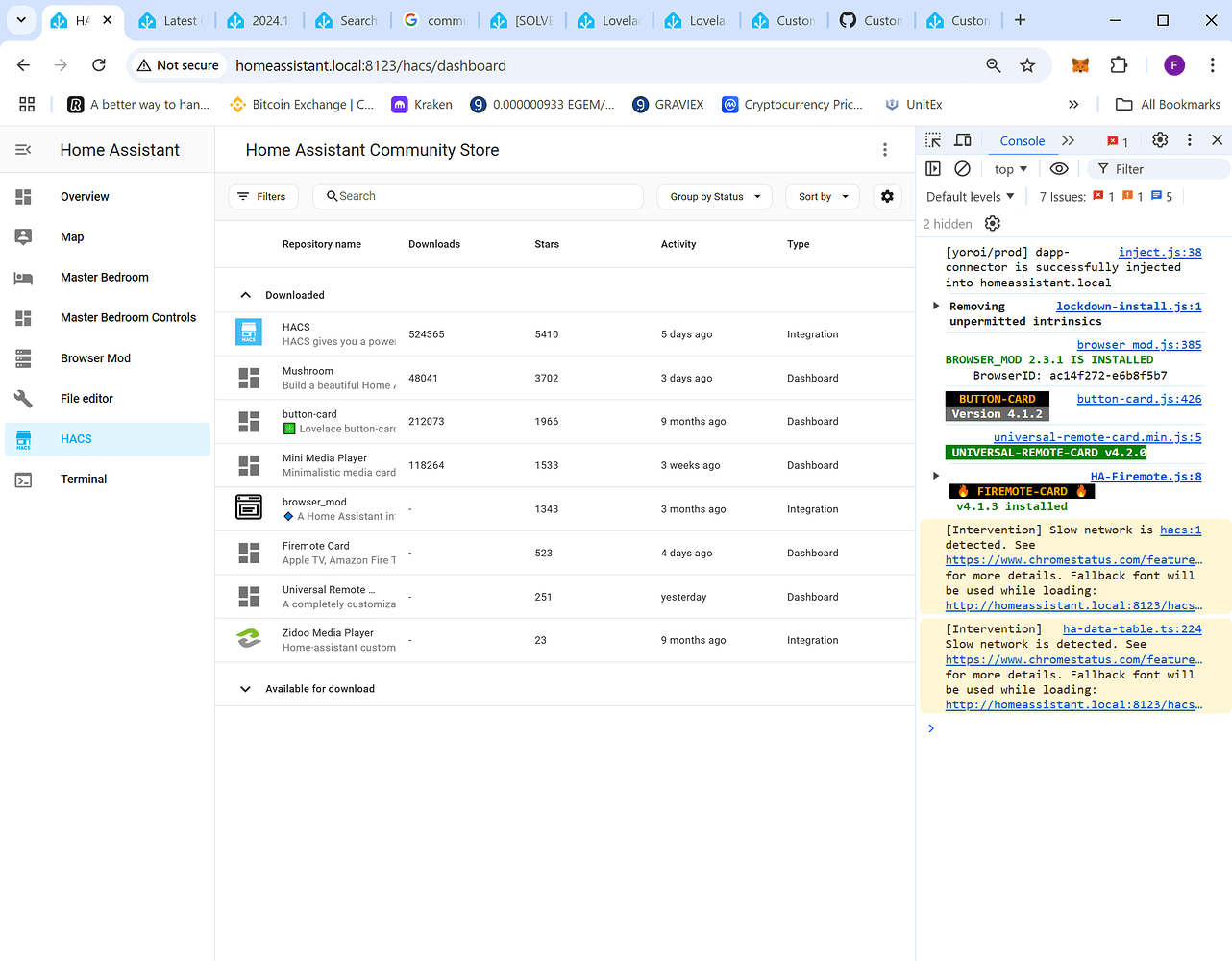 Help Please: Custom Element Doesn't Exist - Firemote, Universal Remote Card, etc - Frontend ...