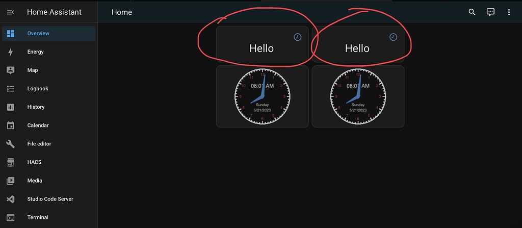 Dashboard simple text - Configuration - Home Assistant Community