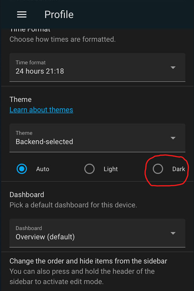 Wth Is There No Always Dark Mode On Ios Month Of What The Heck 2022 Home Assistant 