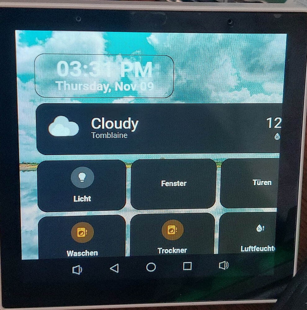 NSPanel Pro with Wallpanel on Fully Kiosk Browser - Share your Projects ...