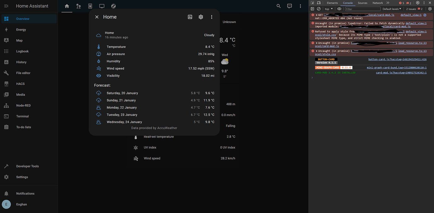 Loading javascript via proxy - Frontend - Home Assistant Community