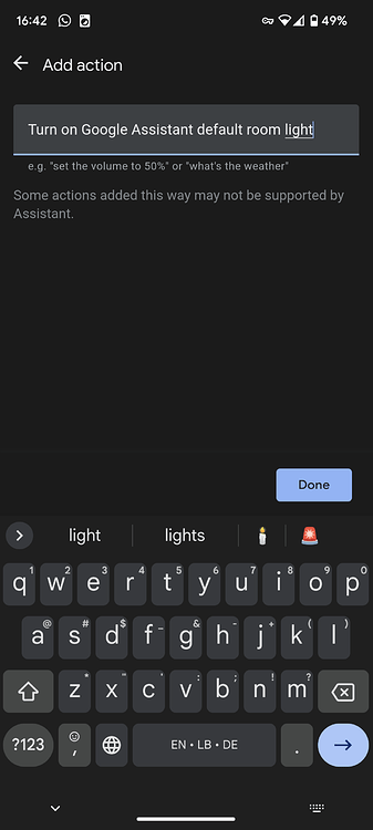 Google Assistant - "turn on the lights" override guide - Community ...