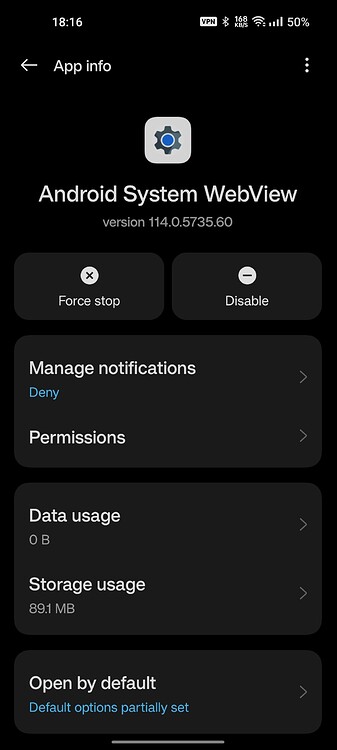 Android System Webview Causing Slow Streaming Home Assistant Companion For Android Home