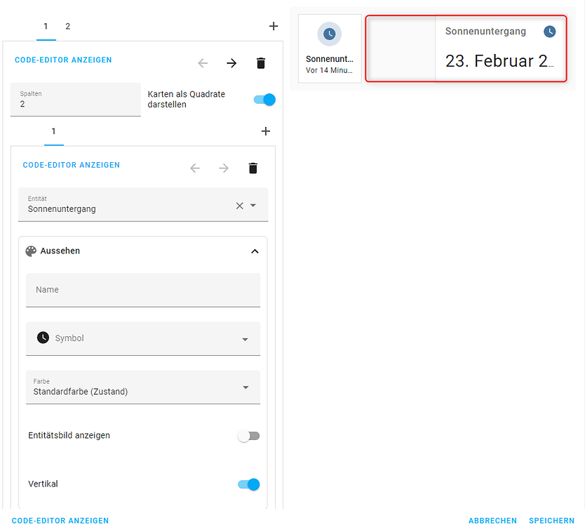 Custom Grid Card Configuration Home Assistant Community