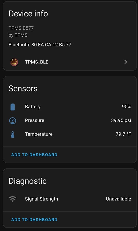 BLE TPMS sensors compatible with Home Assistant? - Hardware - Home Assistant Community