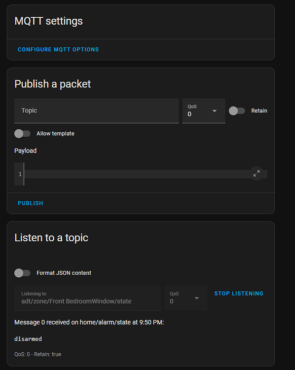 ADT Pulse Mqtt Binary Sensor giving Unknown Status - Configuration ...