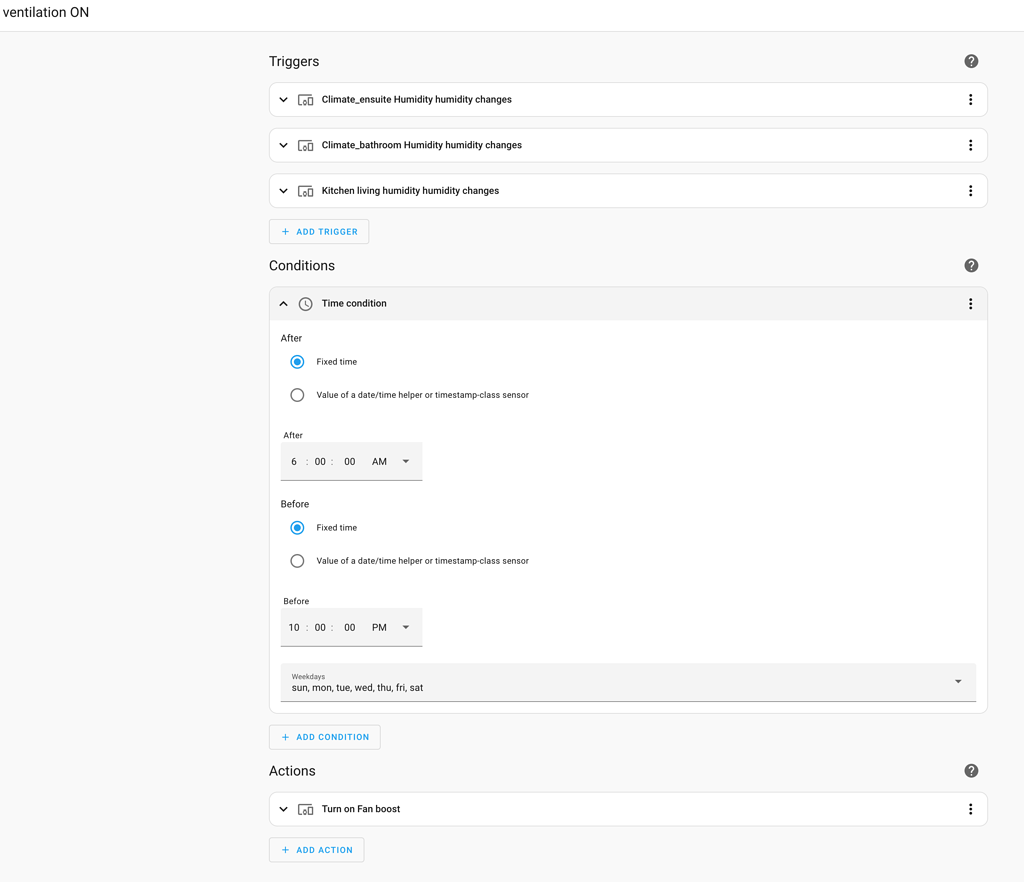 Automation Conditions And Triggers Configuration Home Assistant Community