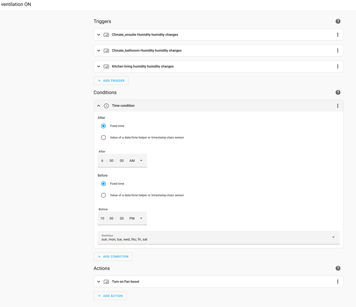 Automation conditions and triggers - Configuration - Home Assistant Community
