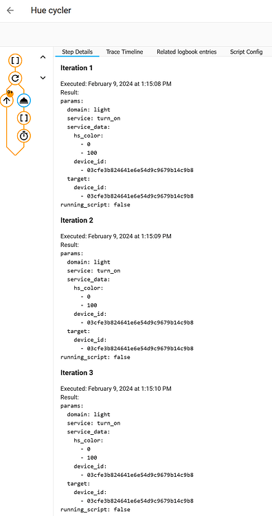 Setting up a hue cycler script for RGB lights - Configuration - Home Assistant Community