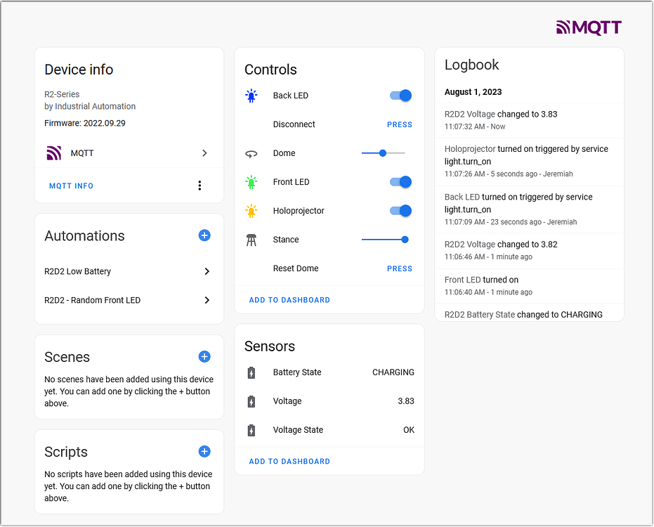 Custom Bluetooth Connection with Python - Configuration - Home ...