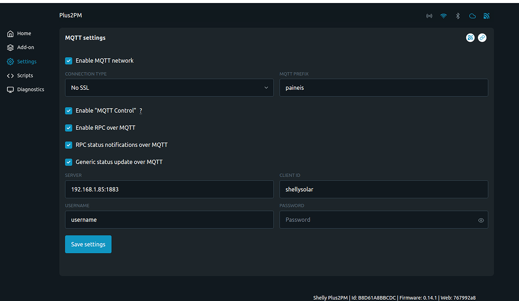 Shelly Gen 2 (plus and pro) using MQTT - Page 2 - Configuration - Home Assistant Community