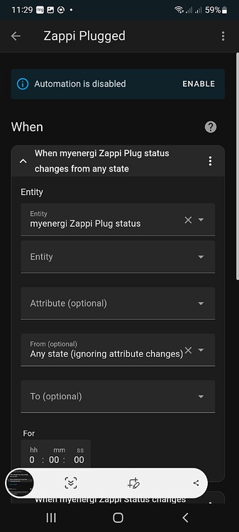 Trigger Home Assistant Actionable Notifications By Connecting Ev Myenergi Zappi Third Party