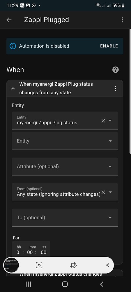 Trigger Home Assistant Actionable Notifications By Connecting Ev Myenergi Zappi Third Party