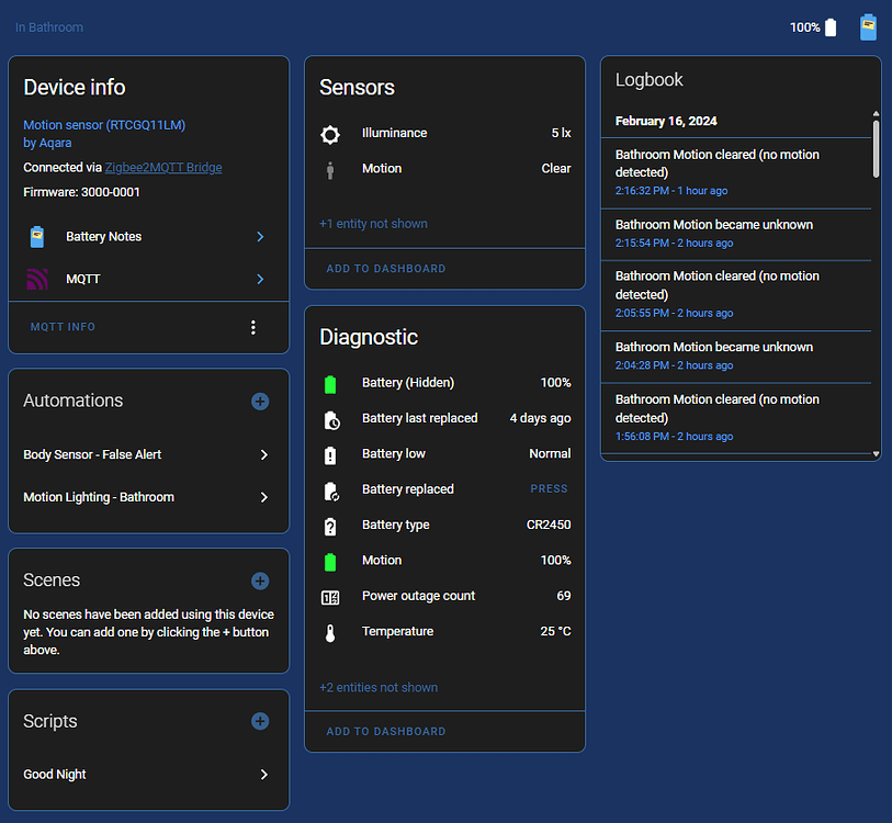 Automatically add 'battery' entities to dashboard - Frontend - Home ...