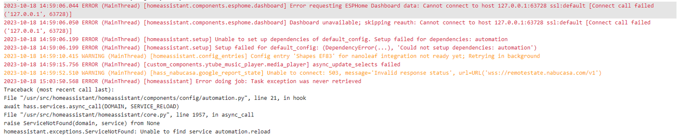 All Automations Are Gone Configuration Home Assistant Community