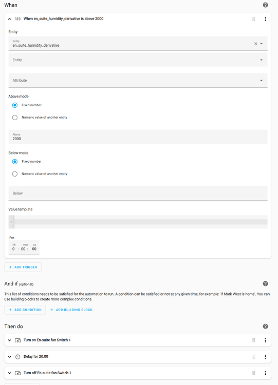 Basic guidance on how to set up a trend sensor - Configuration - Home ...