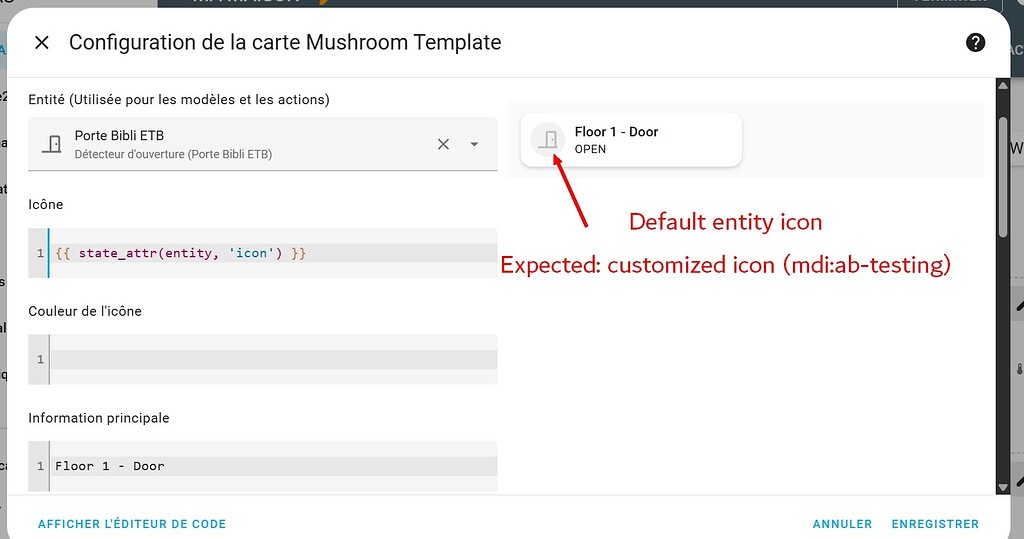 Custom-ui + Mushroom Template : customized icon not showing ...