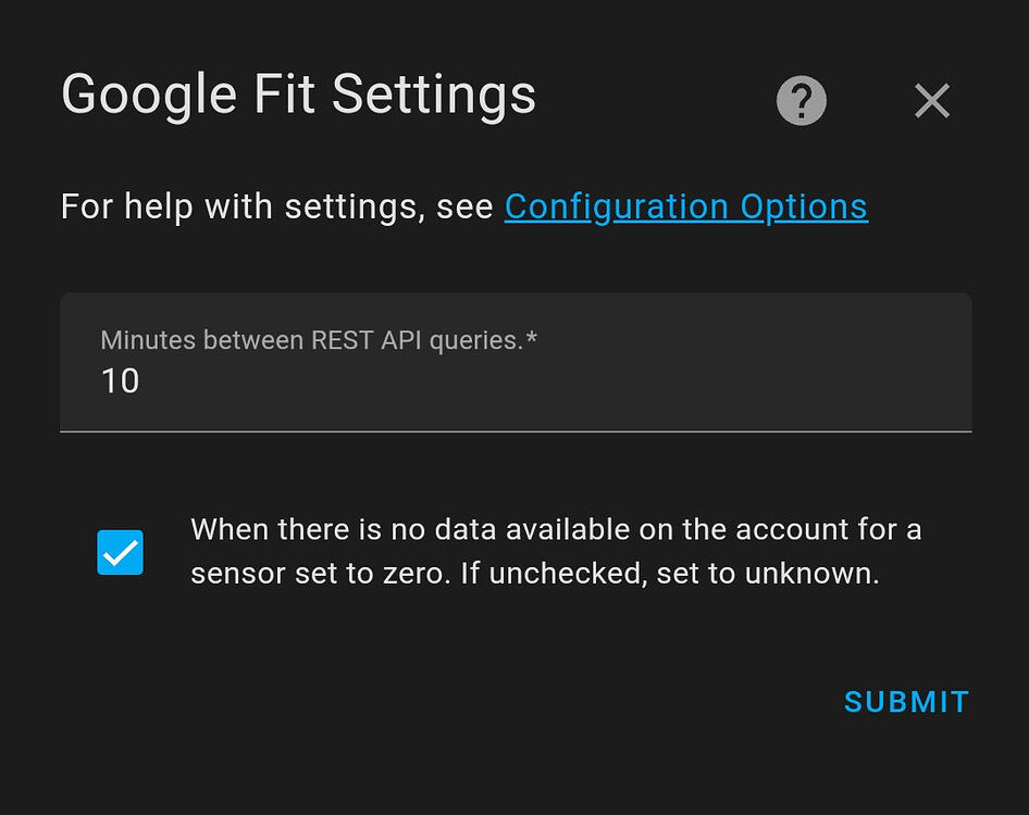 New Google Fit UI-based Integration [YorkshireIoT] - Third party ...