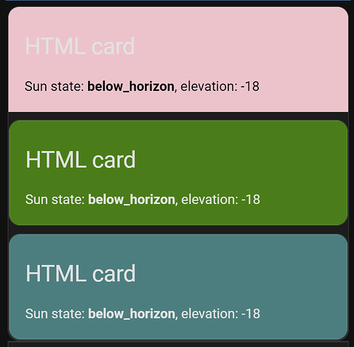 How to set different background color/image for cards in lovelace using card_mod? - Frontend ...