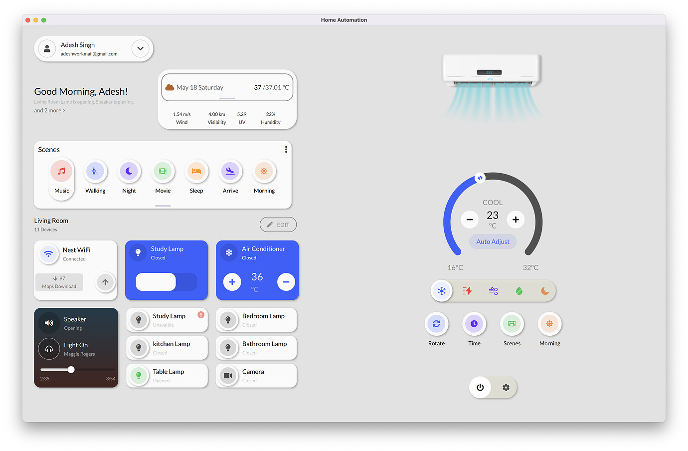 Home Automation Application Using QT QML - Scripts - Home Assistant Community