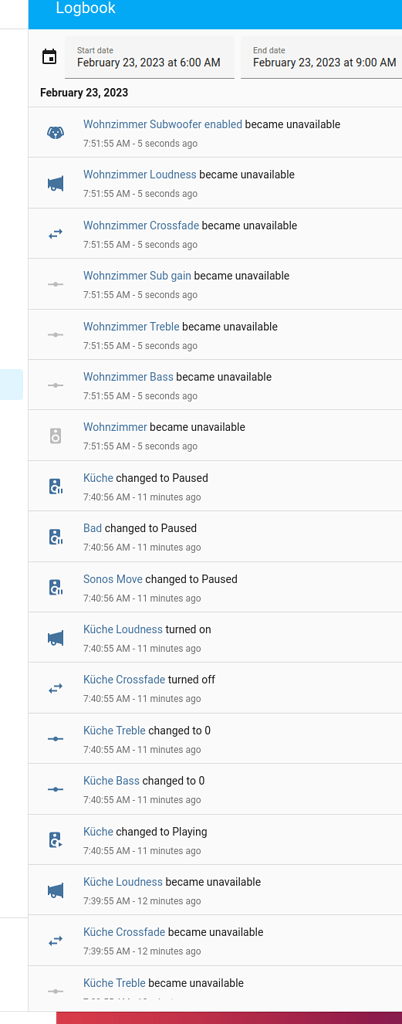 Sonos devices produce tons of logs - Configuration - Home Assistant Community