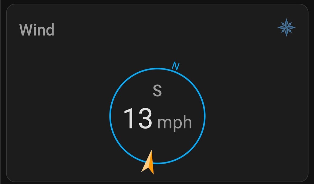 Wind direction visualization - ESPHome - Home Assistant Community