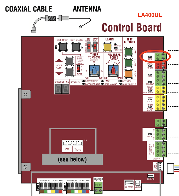 Control Liftmaster LA400 Gate Opener via HA? - Hardware - Home ...